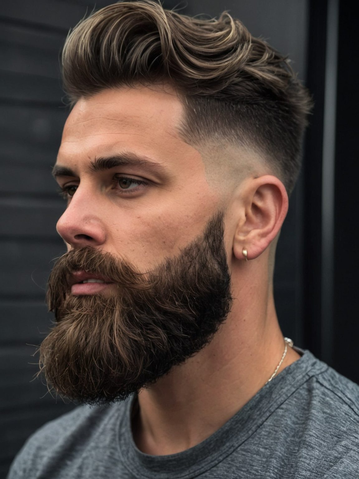 51 Dynamic Faded Beard Haircut Styles for the Modern Man