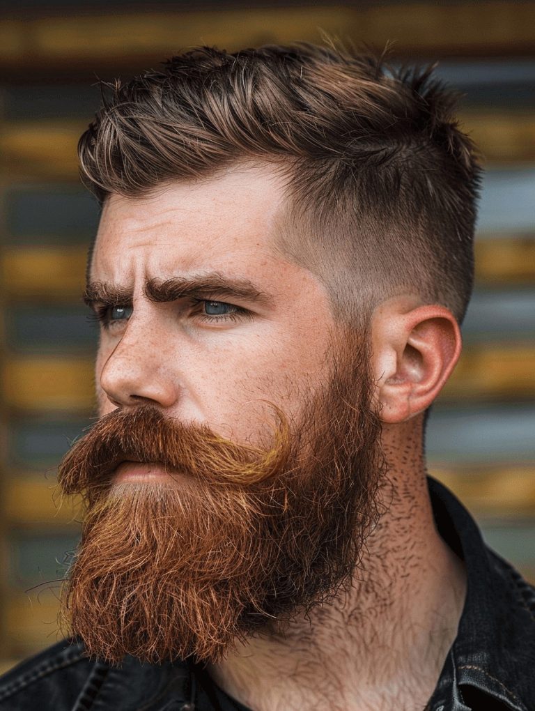 51 Dynamic Faded Beard Haircut Styles for the Modern Man