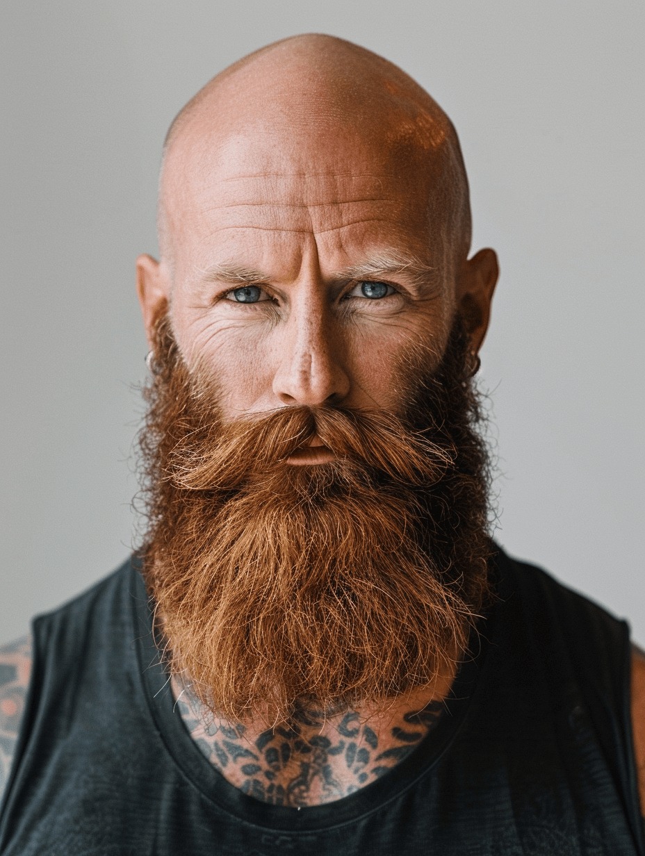 46 Bold Beard Styles to Complement Your Bald Look: A Comprehensive ...