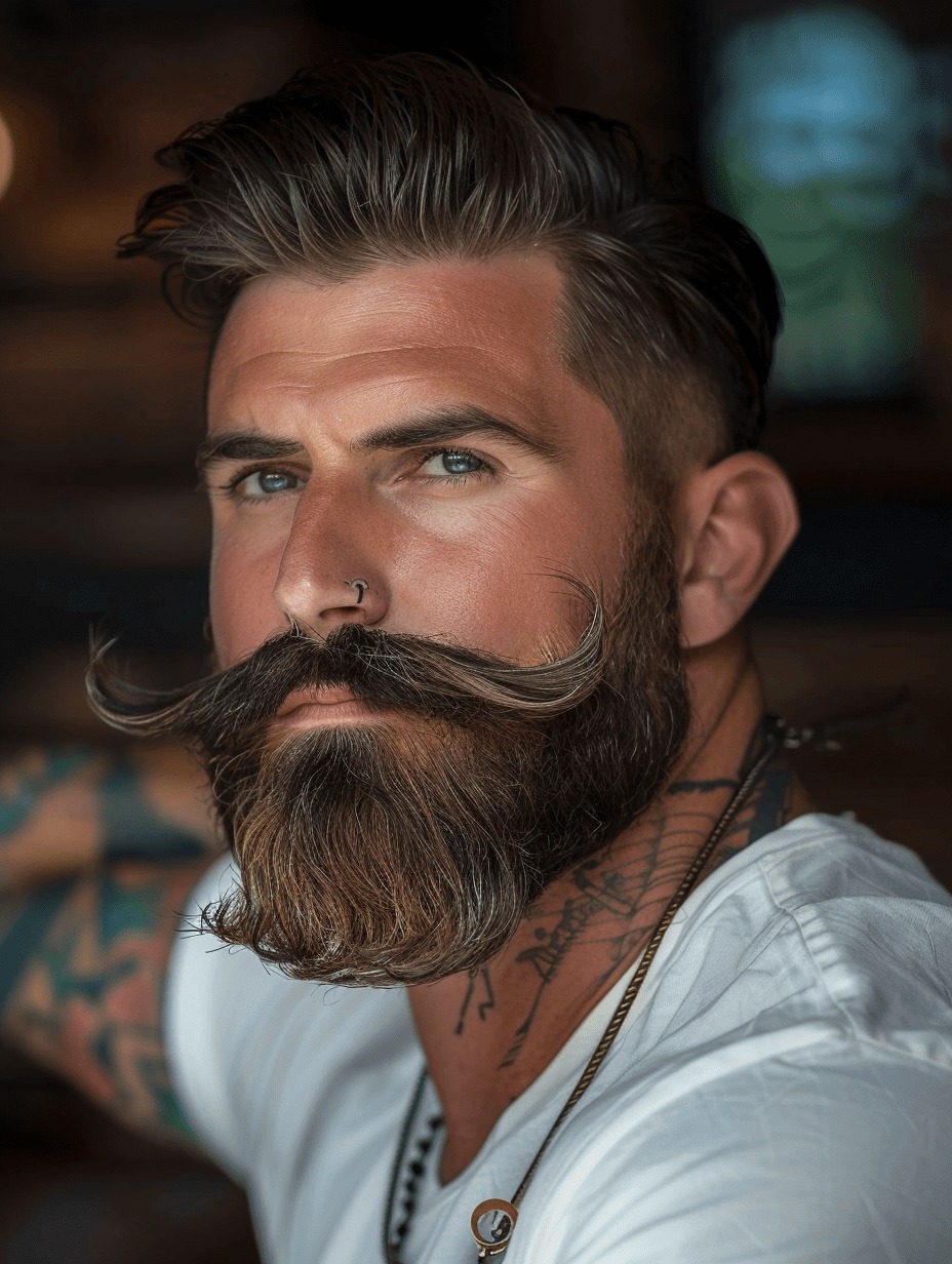 70 Beard Mustache Styles to Redefine the Modern Man: A 2024 Guide