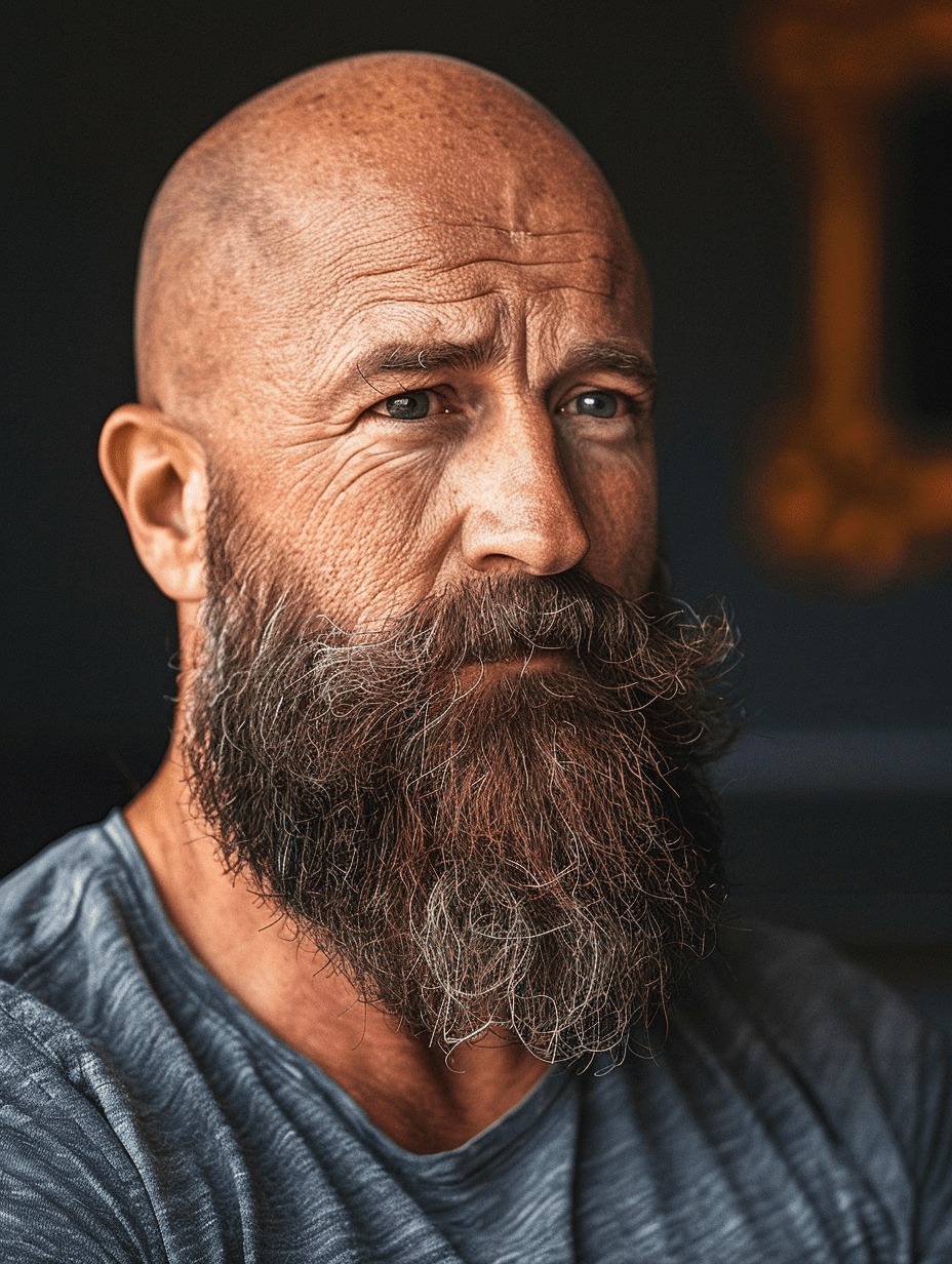 46 Bold Beard Styles to Complement Your Bald Look: A Comprehensive Style Guide