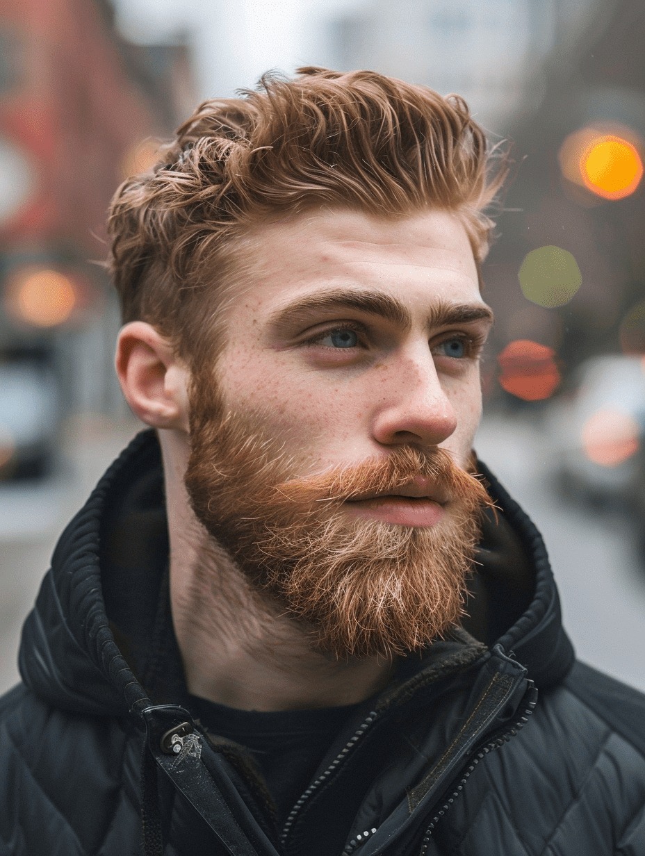 51 Dynamic Faded Beard Haircut Styles for the Modern Man