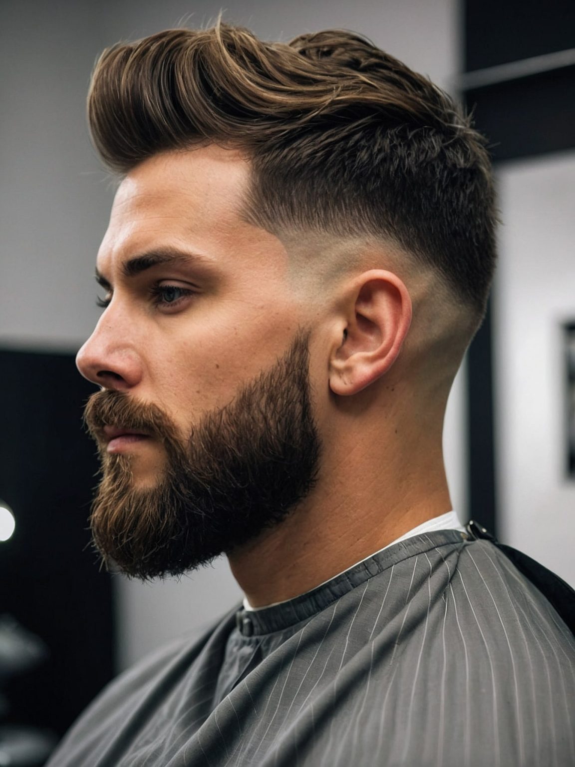 51 Dynamic Faded Beard Haircut Styles for the Modern Man