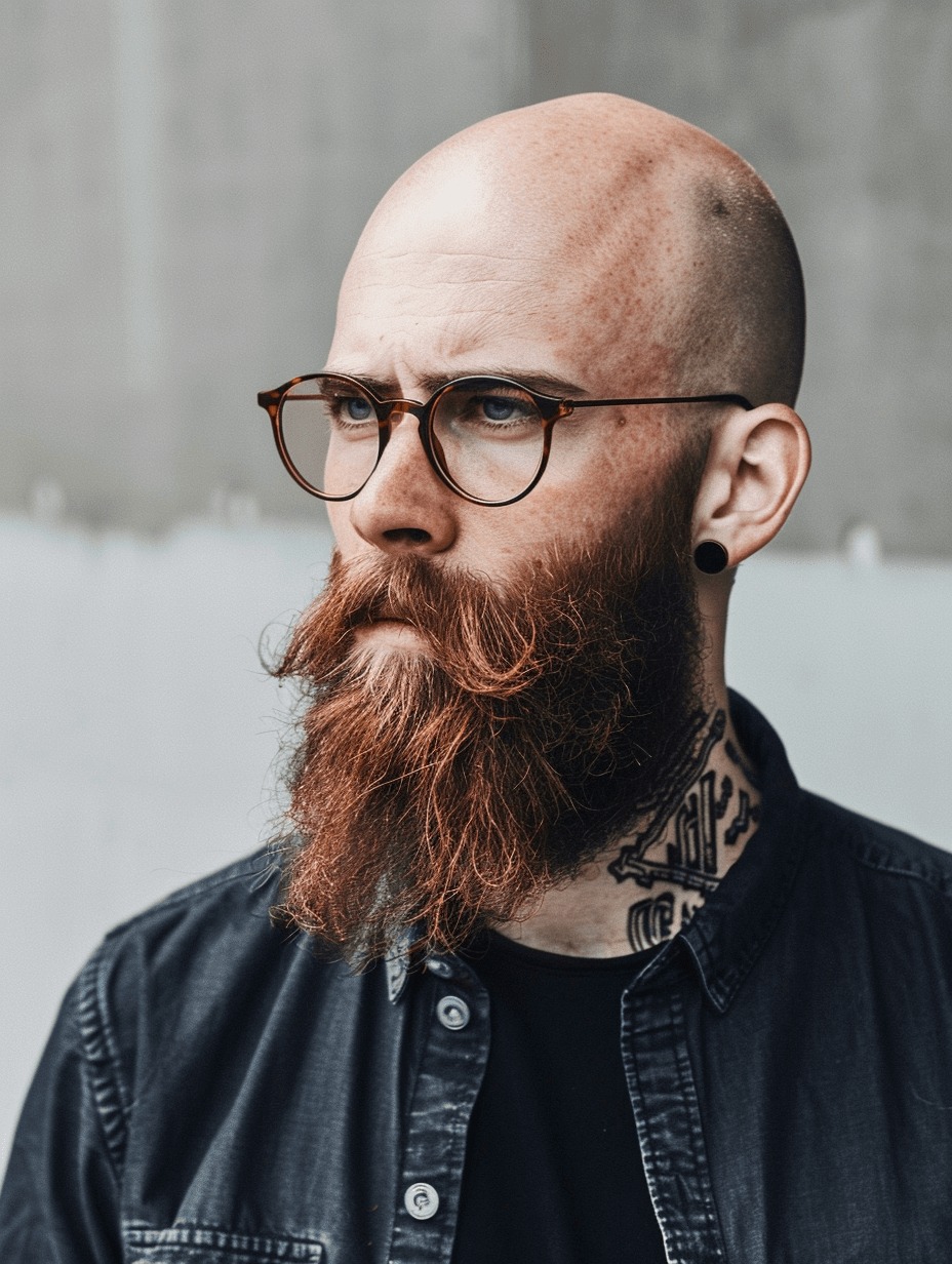 46 Bold Beard Styles to Complement Your Bald Look: A Comprehensive ...