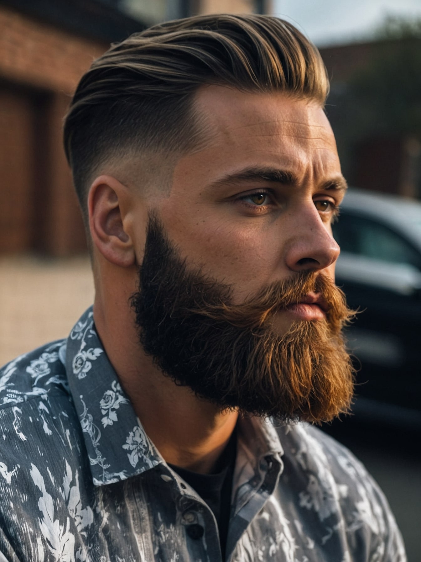51 Dynamic Faded Beard Haircut Styles for the Modern Man