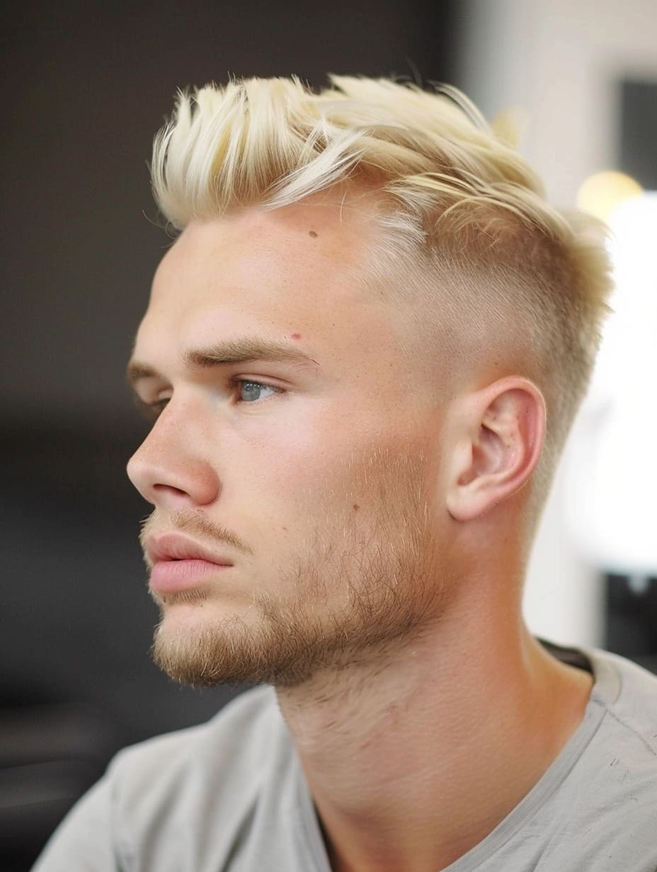 53 Stunning Blonde Fade Haircut Ideas for the Modern Man