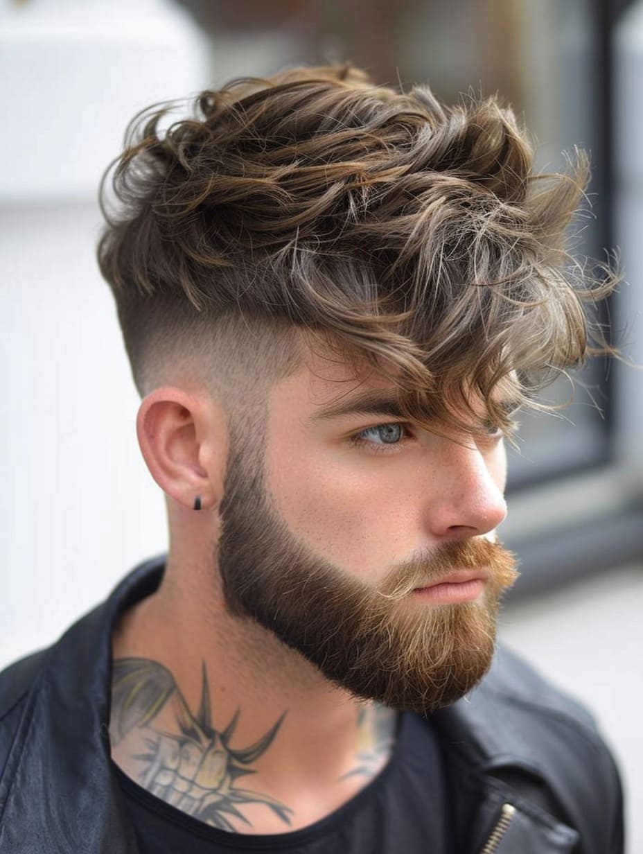 45 Bold Textured Fade Haircuts for Men: Elevate Your Style Game