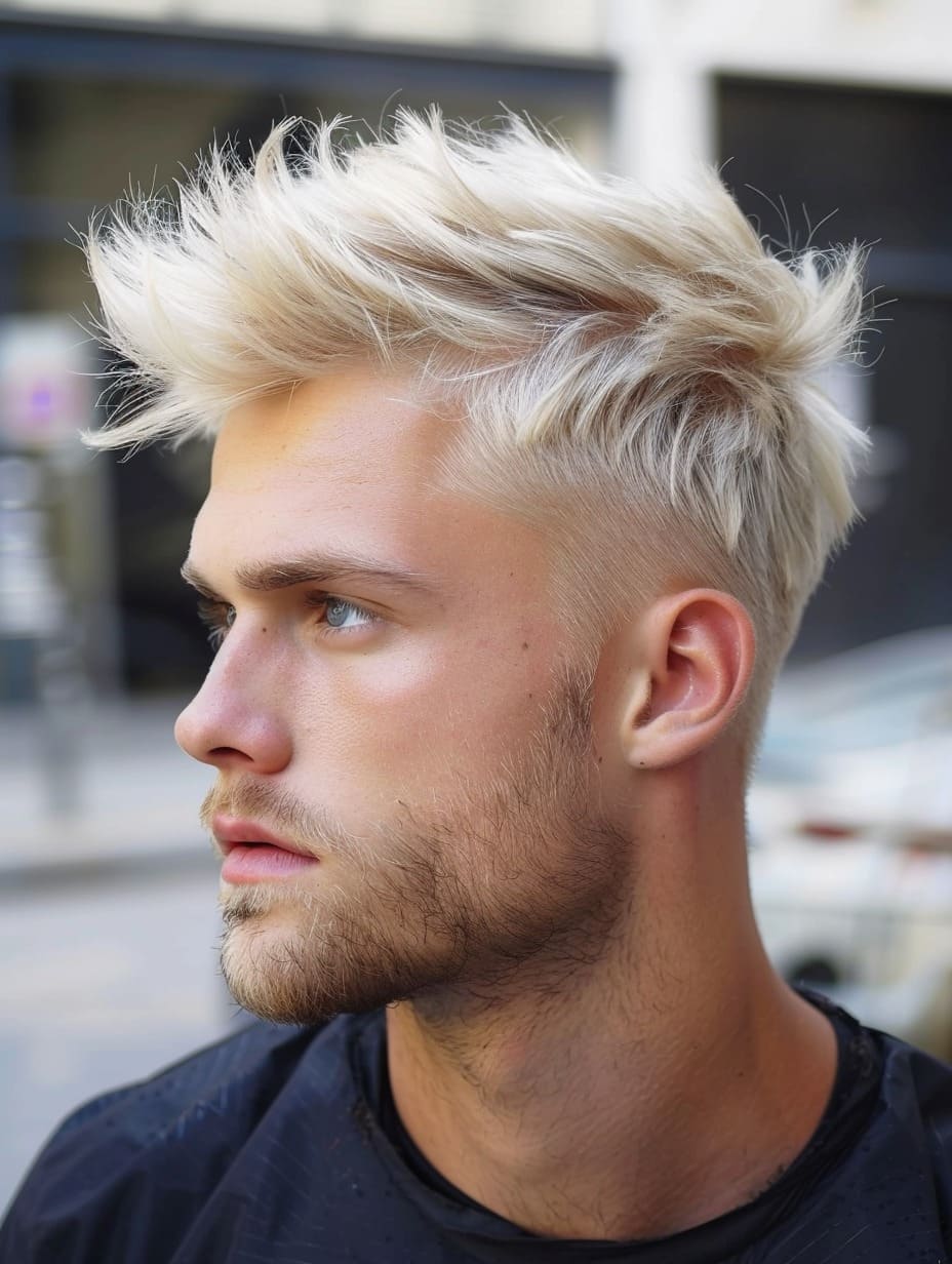 53 Stunning Blonde Fade Haircut Ideas for the Modern Man
