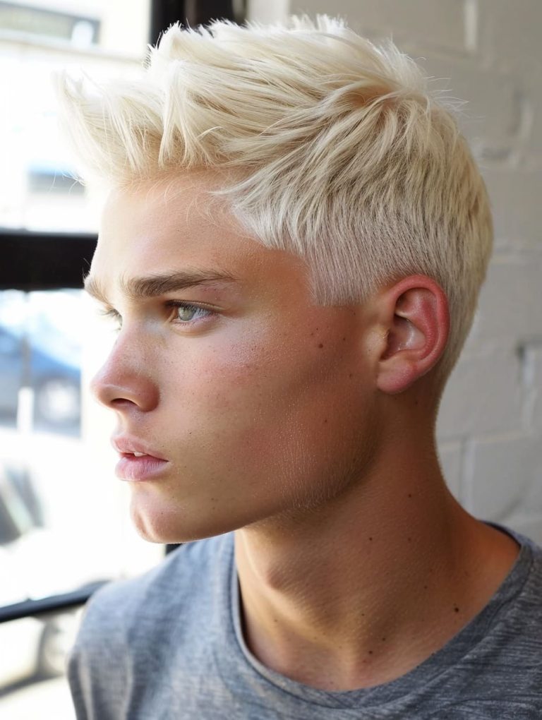 53 Stunning Blonde Fade Haircut Ideas for the Modern Man