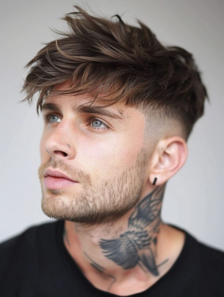45 Bold Textured Fade Haircuts for Men: Elevate Your Style Game