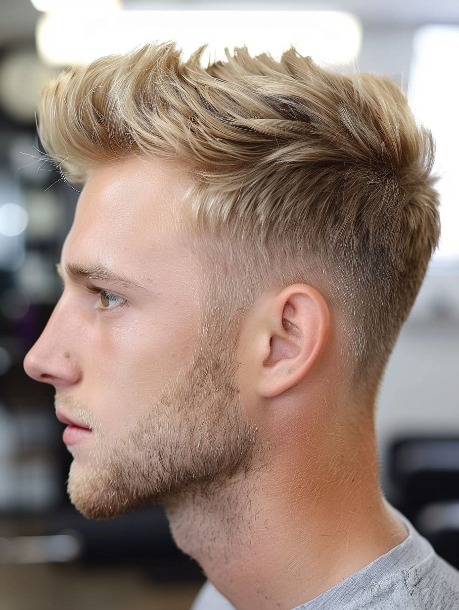 53 Stunning Blonde Fade Haircut Ideas for the Modern Man