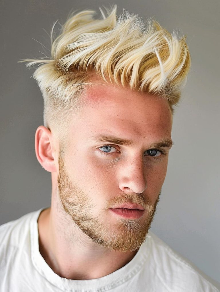 53 Stunning Blonde Fade Haircut Ideas for the Modern Man