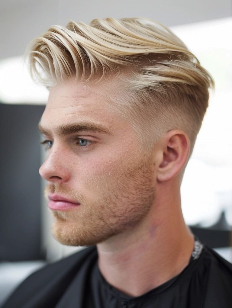 53 Stunning Blonde Fade Haircut Ideas for the Modern Man