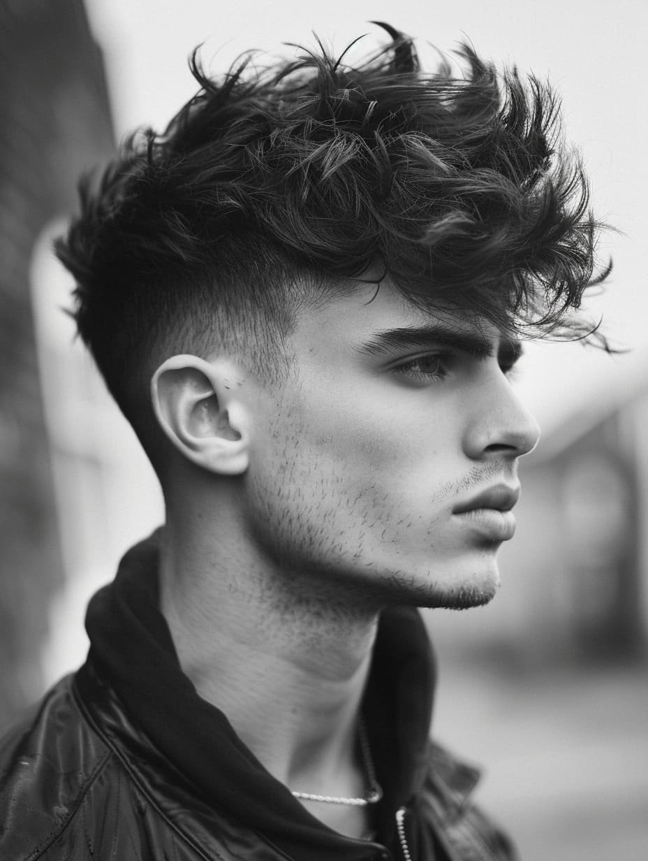 45 Bold Textured Fade Haircuts for Men: Elevate Your Style Game