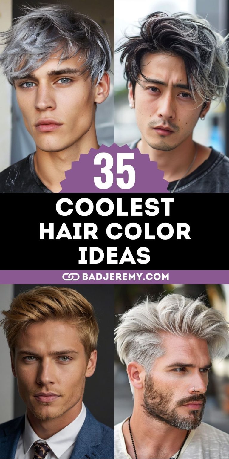 35 Bold Hair Color Ideas for Men Looking to Make a Statement