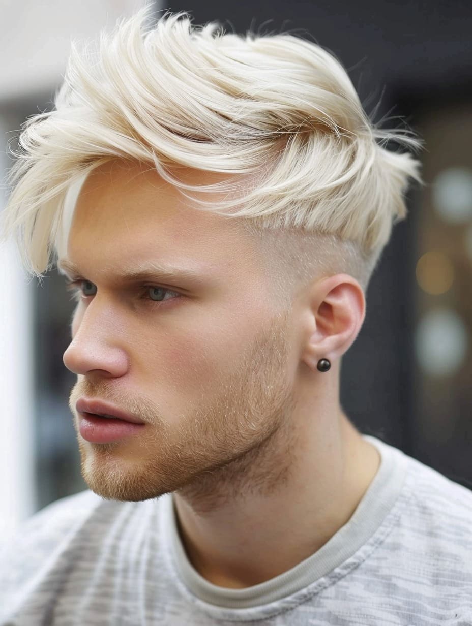 53 Stunning Blonde Fade Haircut Ideas for the Modern Man