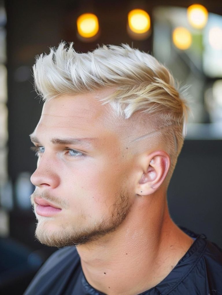 53 Stunning Blonde Fade Haircut Ideas for the Modern Man