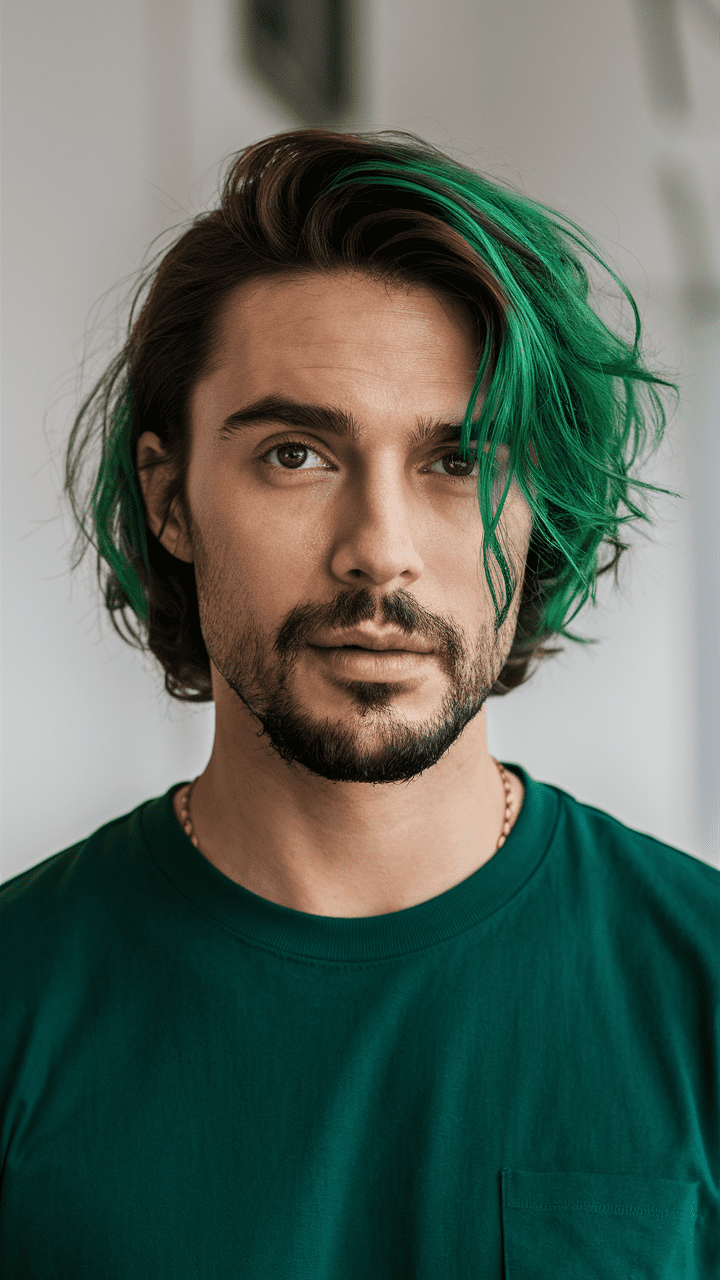 34 Trendy Hair Color Ideas for Men: Stand Out with Highlights