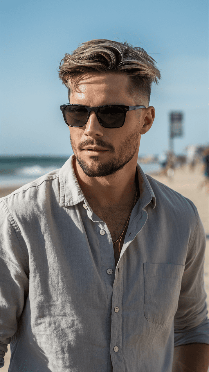 34 Trendy Hair Color Ideas for Men: Stand Out with Highlights