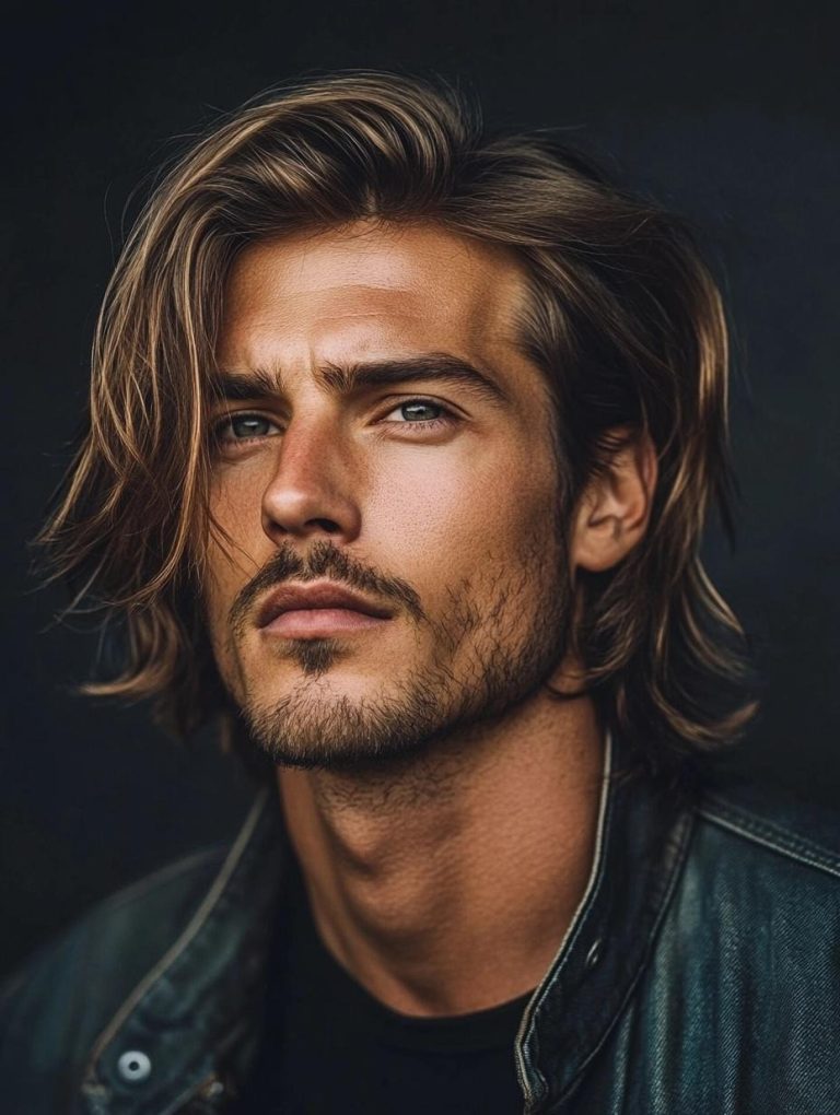 36 Stylish Shoulder-Length Hair Ideas for Men: Elevate Your Look