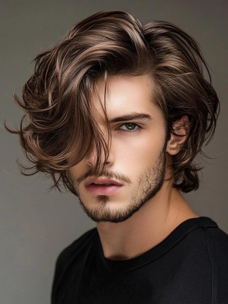 36 Stylish Shoulder-Length Hair Ideas for Men: Elevate Your Look