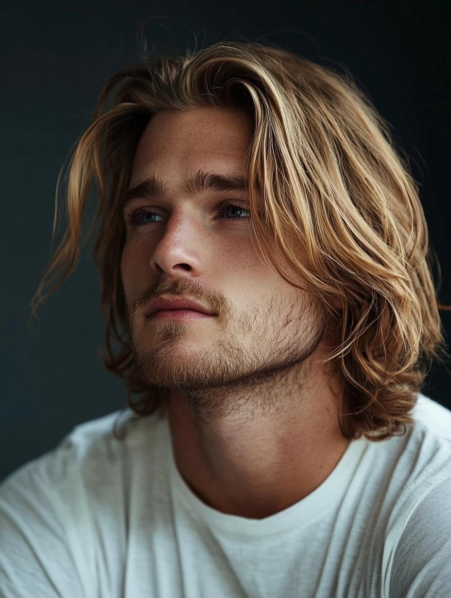 36 Stylish Shoulder-Length Hair Ideas for Men: Elevate Your Look