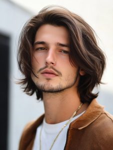 36 Stylish Shoulder-Length Hair Ideas for Men: Elevate Your Look
