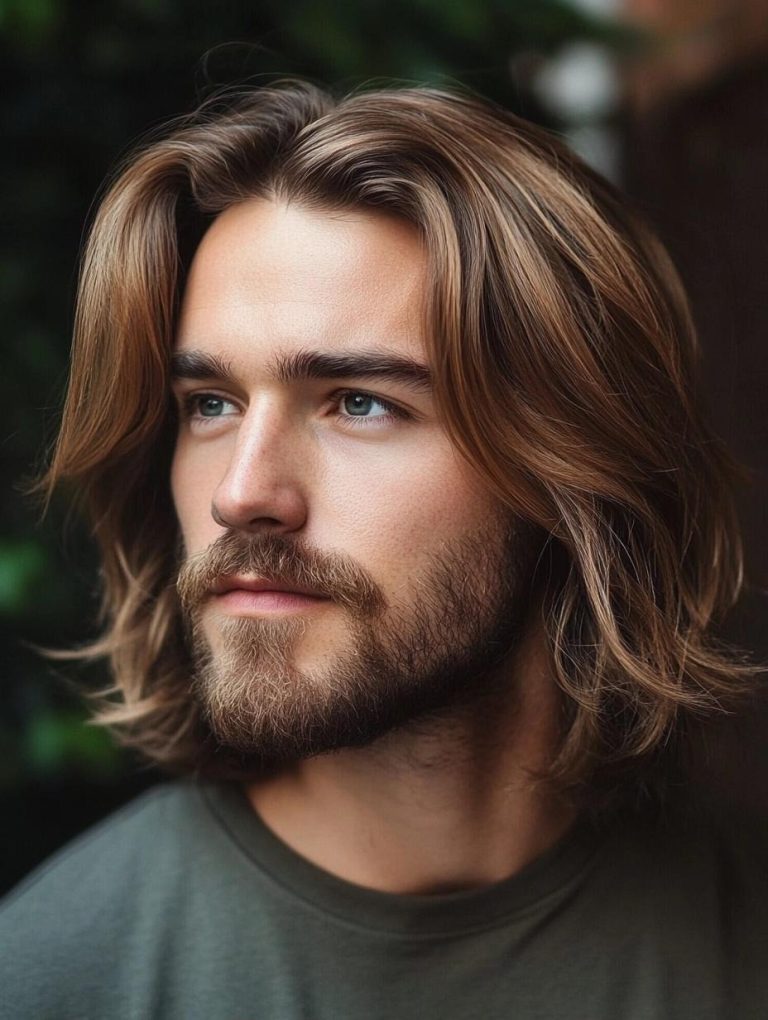 36 Stylish Shoulder-Length Hair Ideas for Men: Elevate Your Look