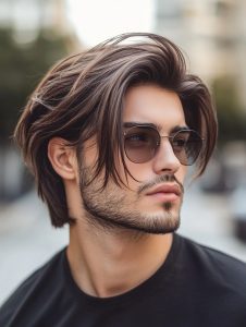 36 Stylish Shoulder-Length Hair Ideas for Men: Elevate Your Look