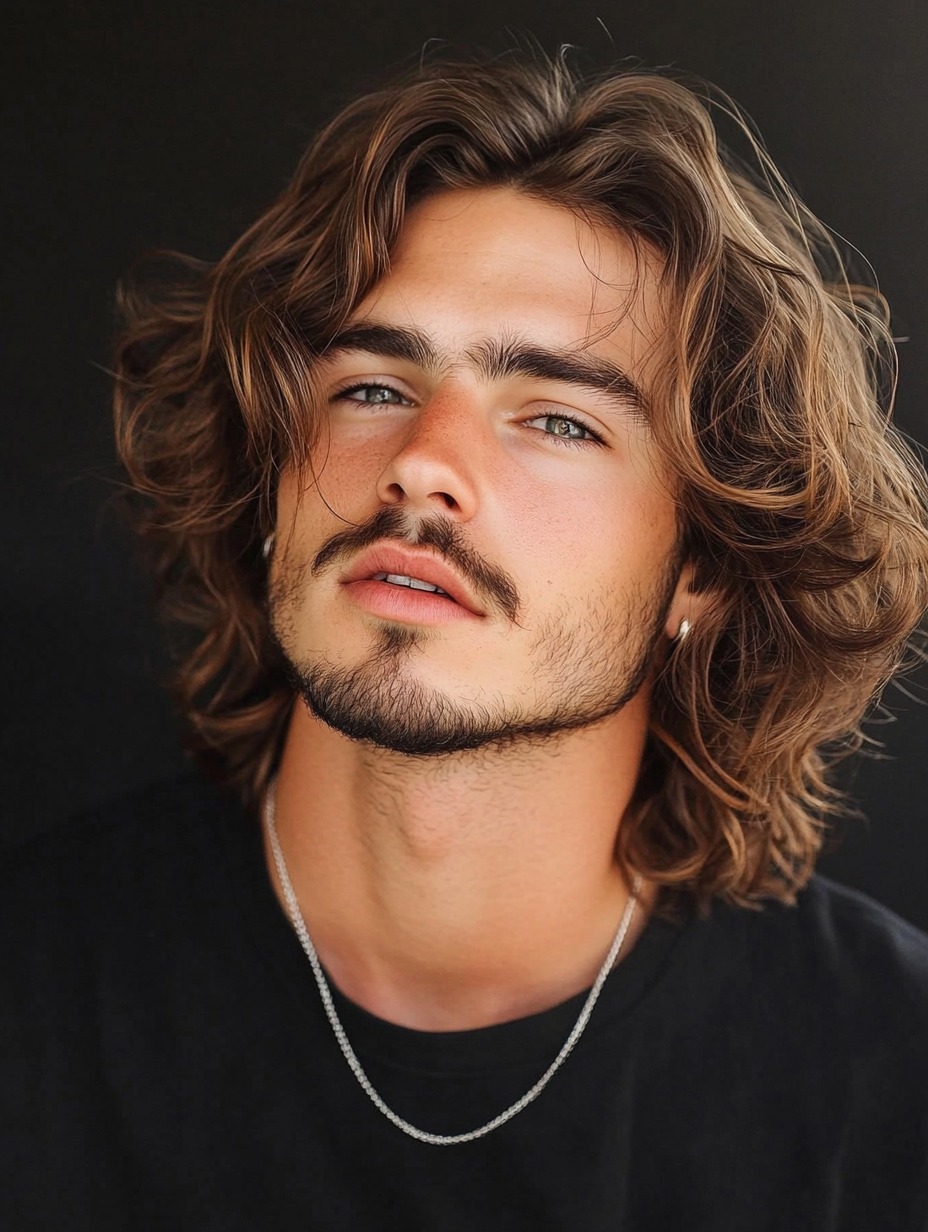 36 Stylish Shoulder-Length Hair Ideas for Men: Elevate Your Look