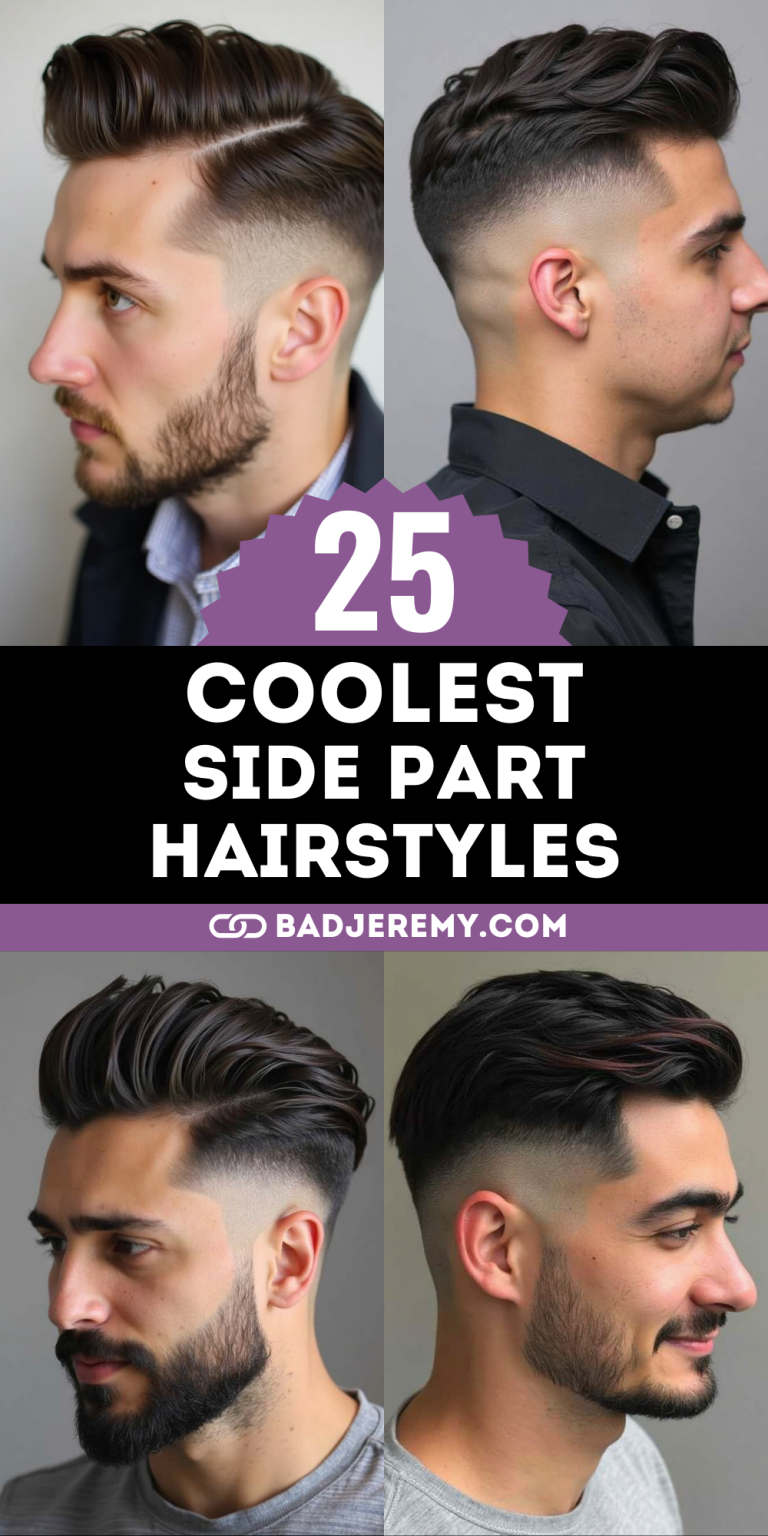 25 Stylish Side Part Hairstyles for Men in 2024: Fresh Ideas to Elevate ...