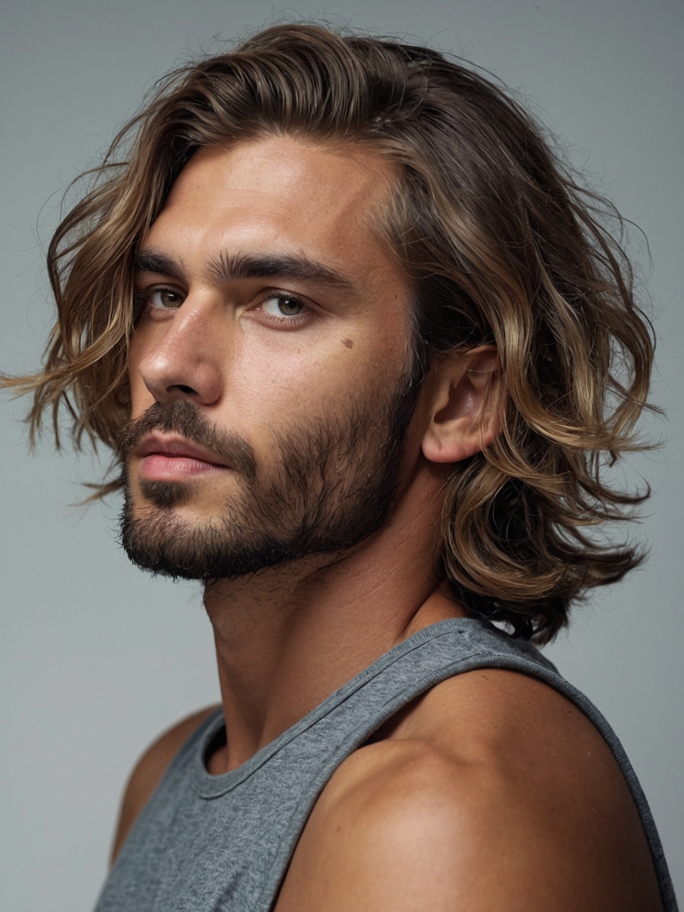 36 Stylish Shoulder-Length Hair Ideas for Men: Elevate Your Look