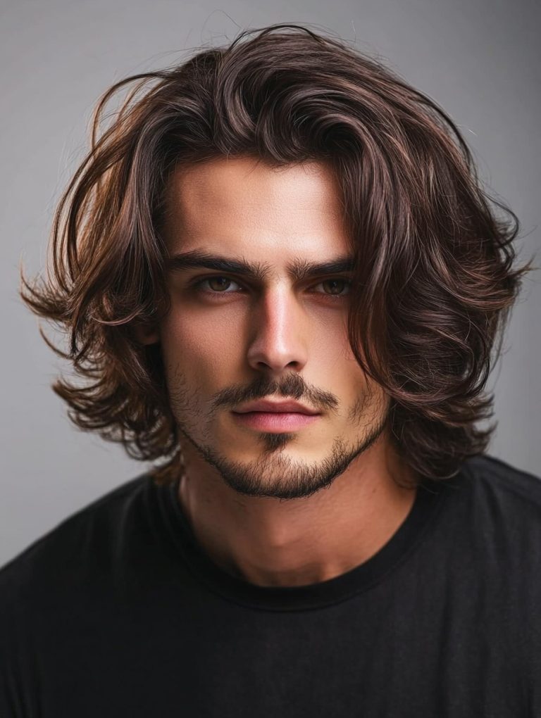 36 Stylish Shoulder-Length Hair Ideas for Men: Elevate Your Look