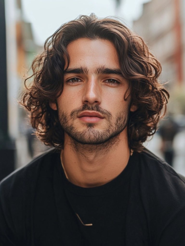 36 Stylish Shoulder-Length Hair Ideas for Men: Elevate Your Look