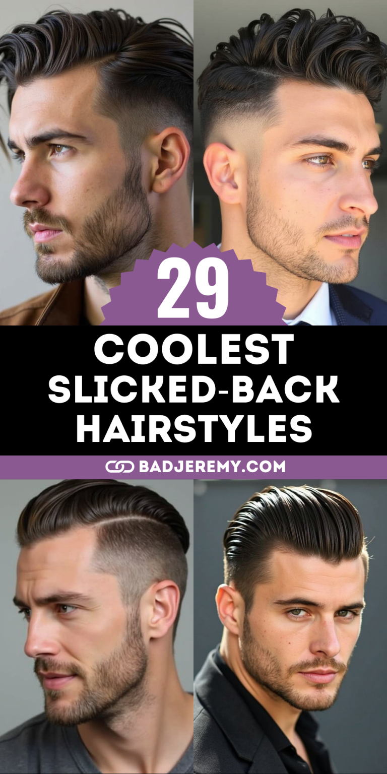 29 Slicked-Back Hairstyles for Men: Elevate Your Look with Classic and ...