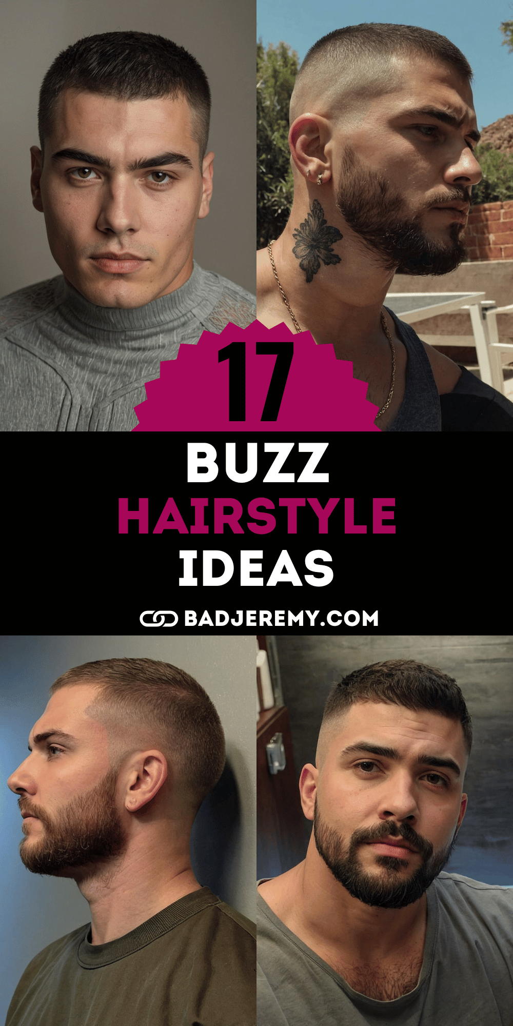 17 Stylish Buzzcut Ideas for Men in 2025: Sharp, Sleek, and ...