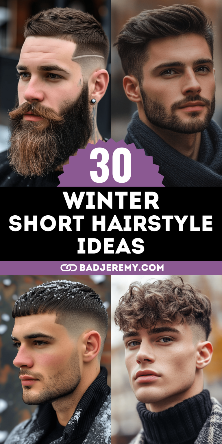 Unveil 30 Trendsetting Winter Short Hairstyles for Men in 2025