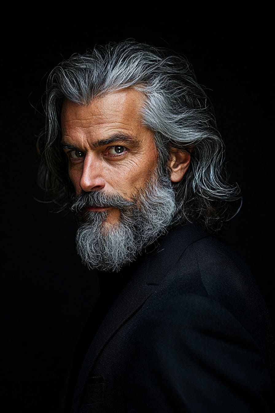 16 Iconic Grey Beard Styles for 2025