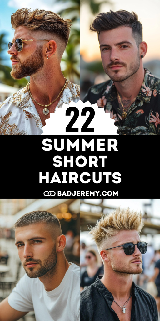 22 Stylish Summer Short Haircuts for Men: The Ultimate Guide to a Cool ...